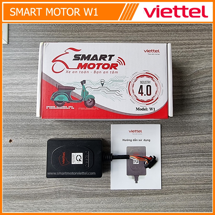 Smart Motor Viettel 4.0 - Khóa chống trộm Định vị xe máy