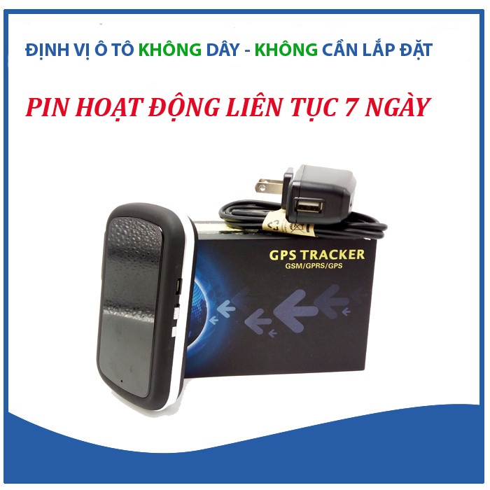 Thiết bị định vị xe máy dùng PIN 9000 mAh